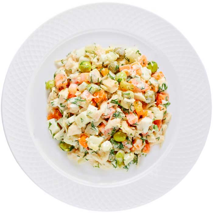 “Stolichny” salad — Food delivery service in Baku | DADIM